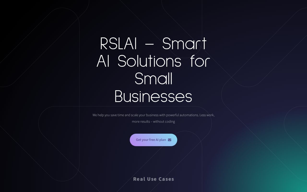 RSLAI – AI Automation for Small Businesses